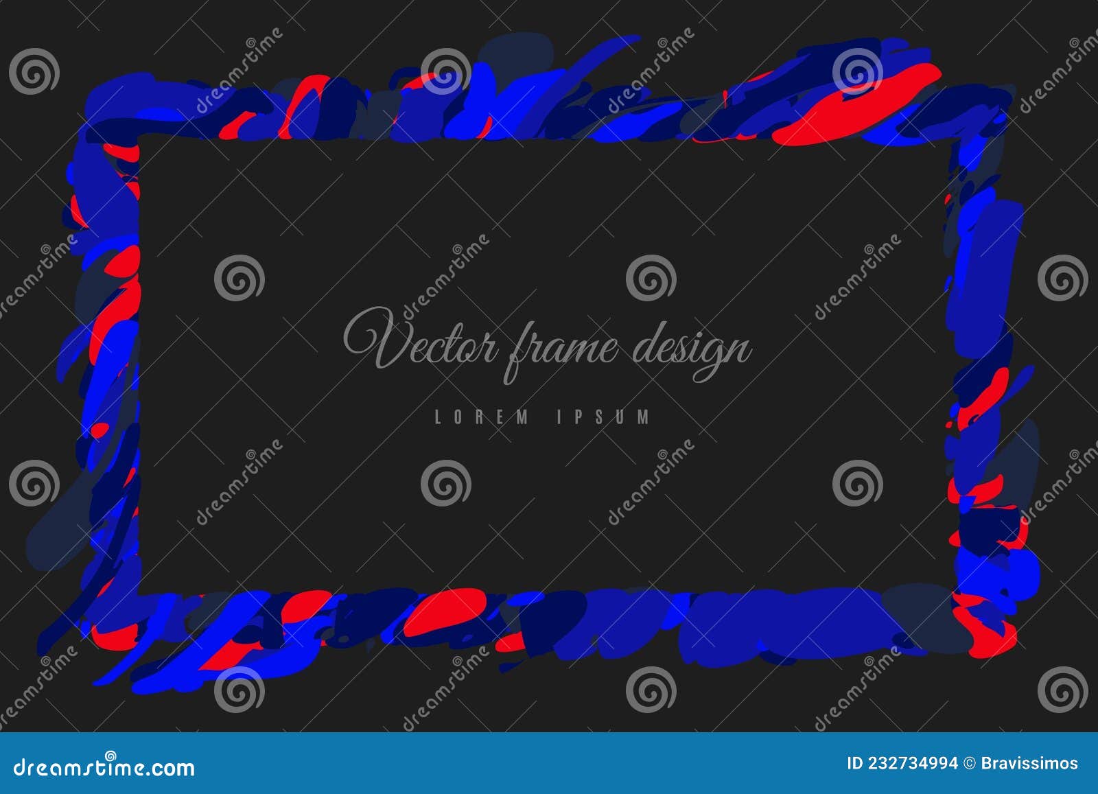 Futuristic Abstract Art Wave Background Frame. Texture Wallpaper Stock ...