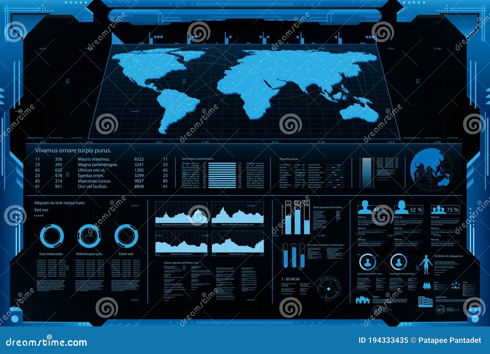 Futuristic Abstract Background .Future Theme Concept Background.Data ...