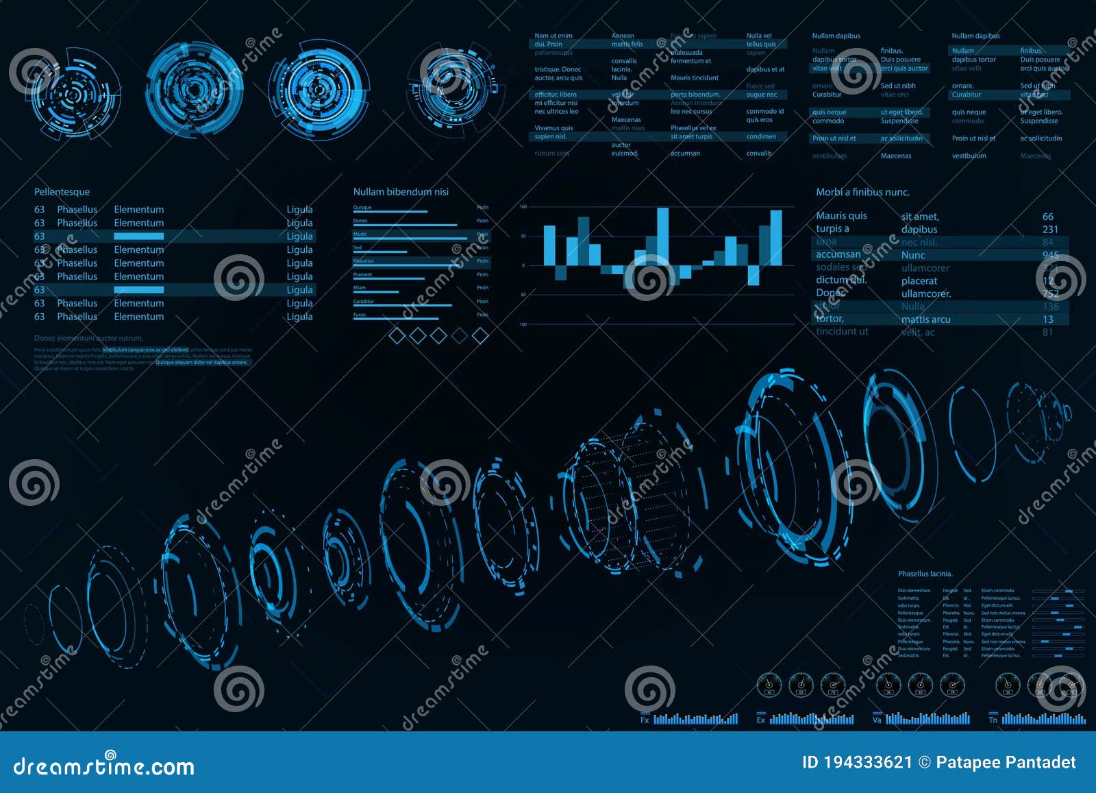 Futuristic Abstract Background .Future Theme Concept Background.Data ...