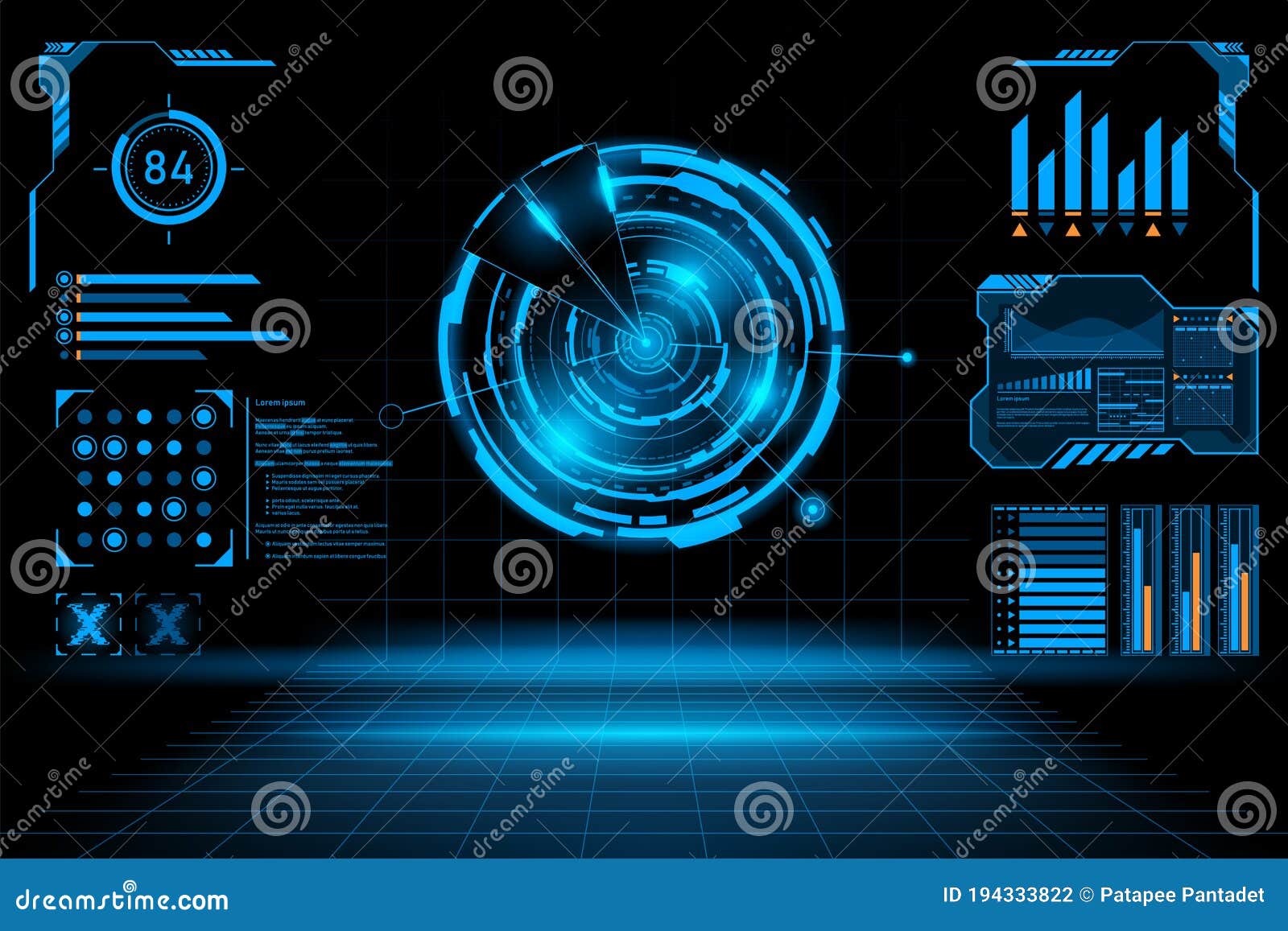 Futuristic Abstract Background .Future Theme Concept Background.Data ...