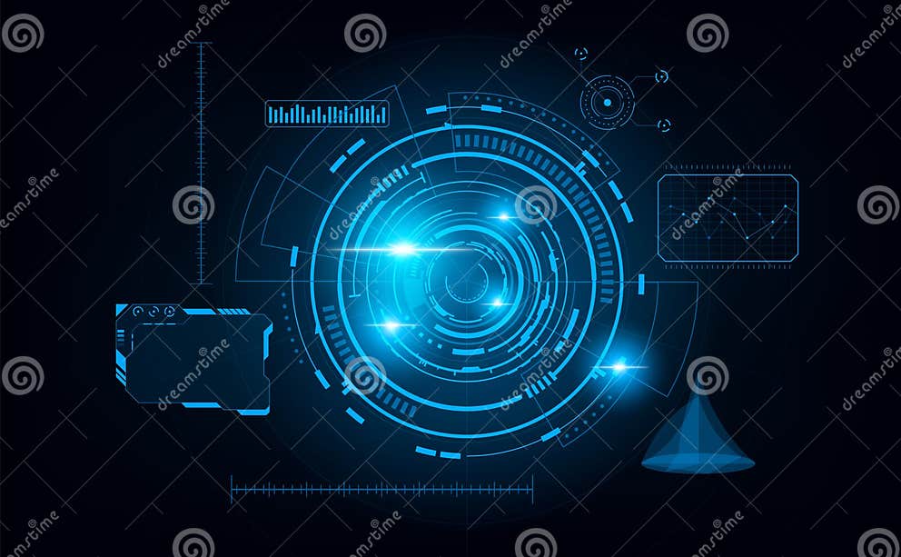 Futuristic Abstract Background .Future Theme Concept Background.Data ...