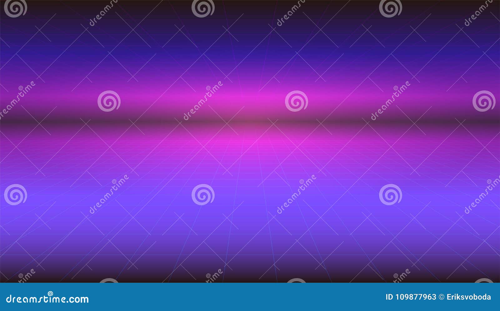 Futuristic Abstract Background with Stretches Beyond the Horizon of the ...