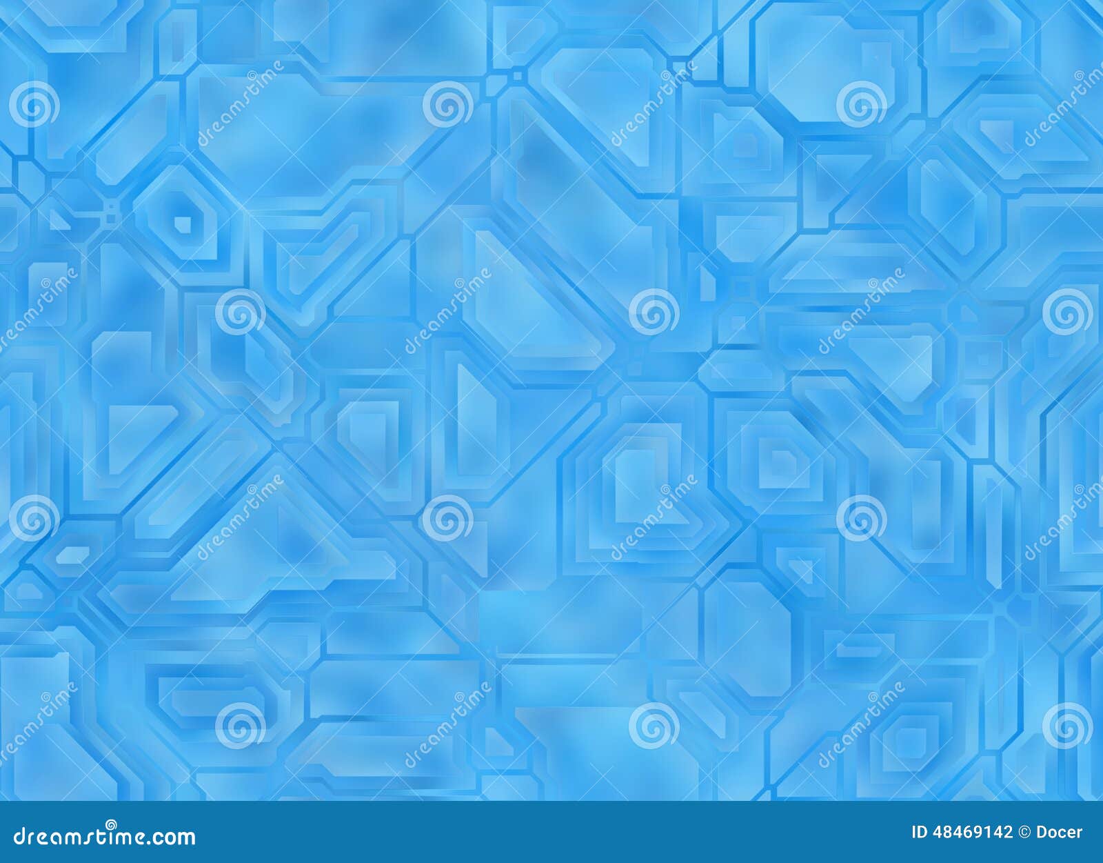 Futuristic Abstract Blue Tech Backgrounds. Digital Smooth Texture Stock ...