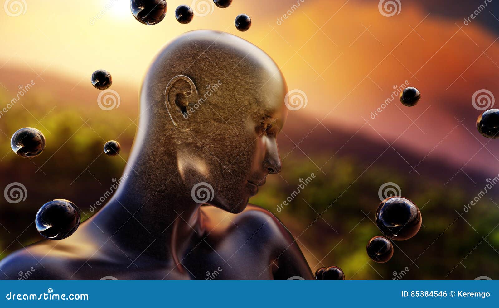 Statue Of Female Torso Pattern Seamless. Sculpture Of Antiquity Female ...