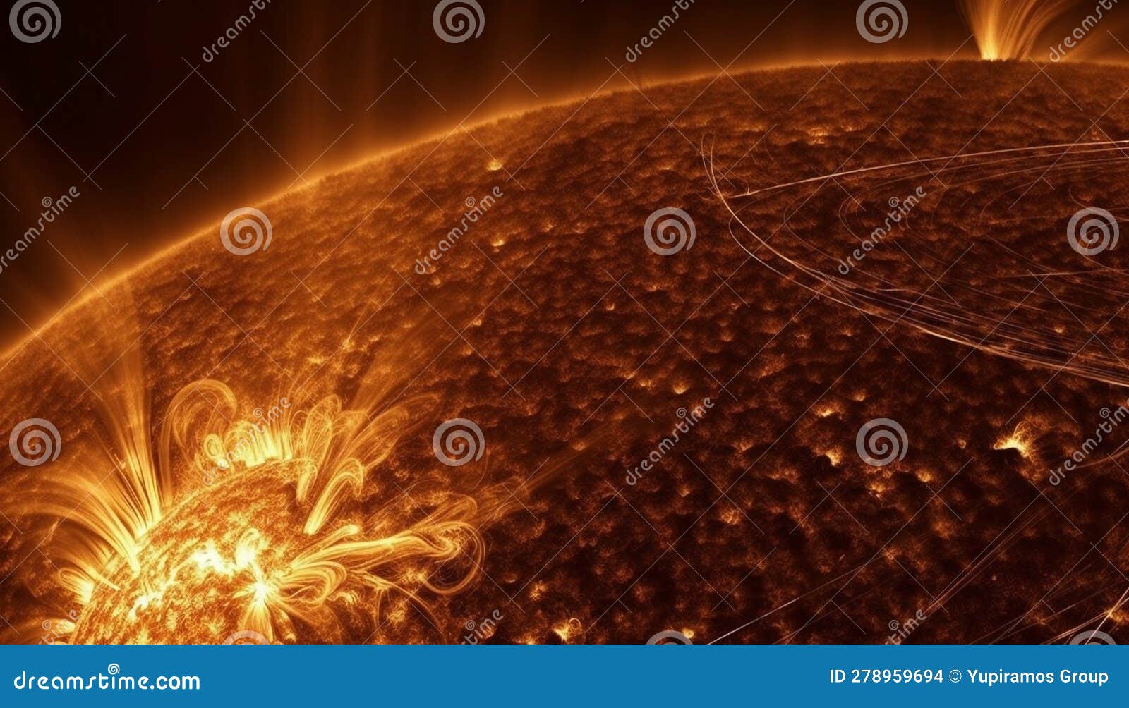 Futuristic Abstract Galaxy Exploding with Glowing Natural Phenomenon ...