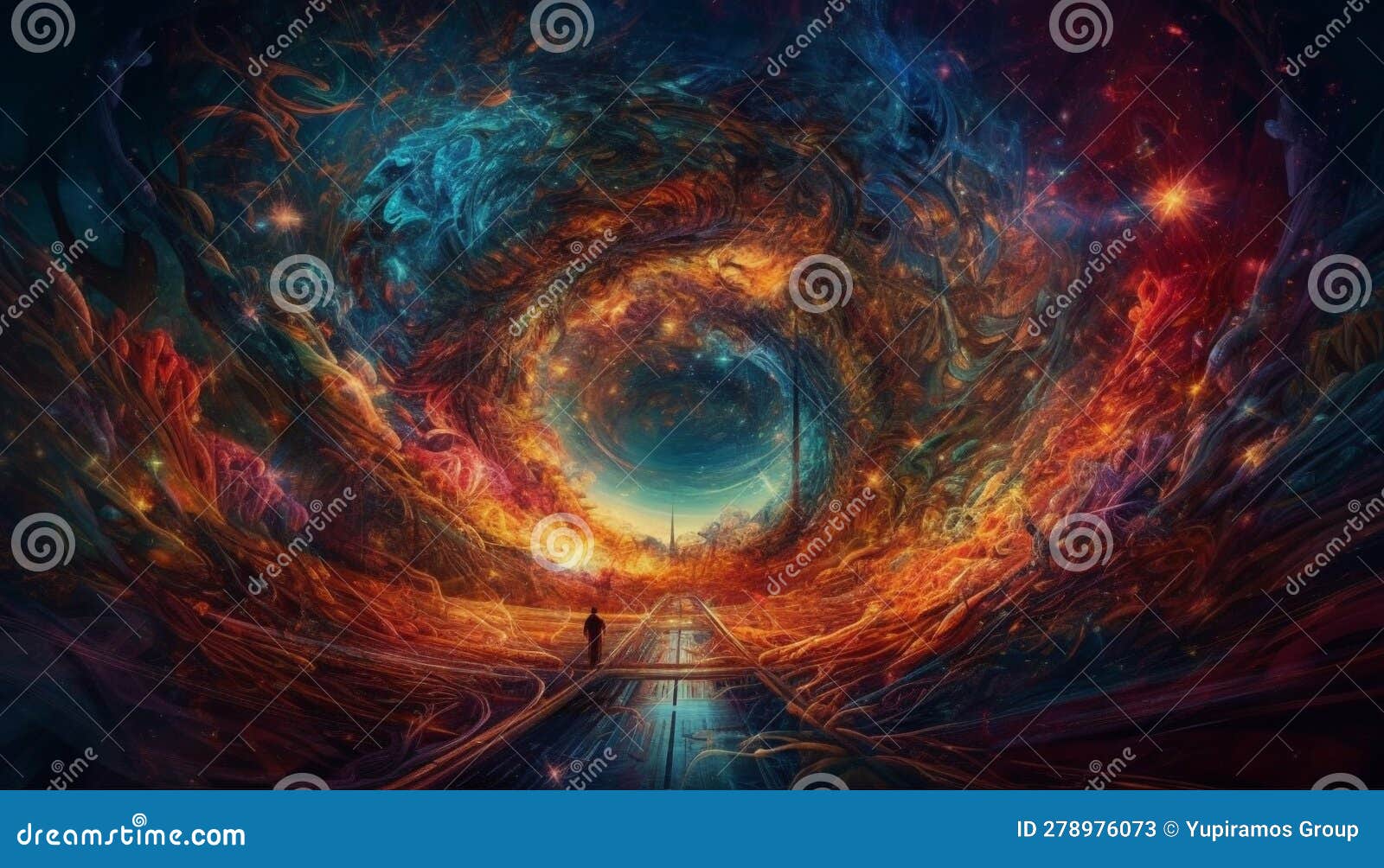 Futuristic Abstract Space Galaxy, a Nebula of Science Backgrounds ...