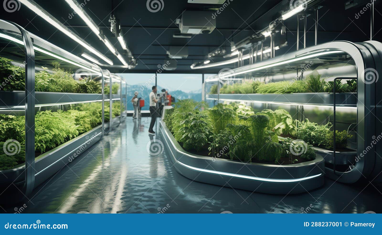 Futuristic Agri Tech, Clean and Efficient Farming in a Smart ...