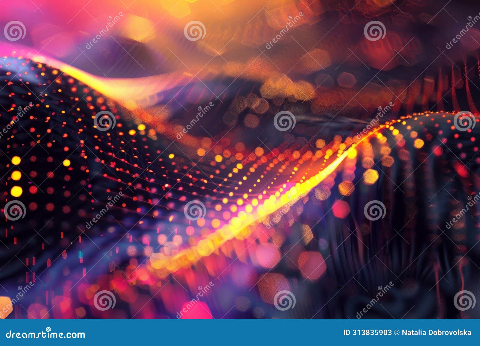 Futuristic AI Abstract Background, Blending Technology and Creativity ...