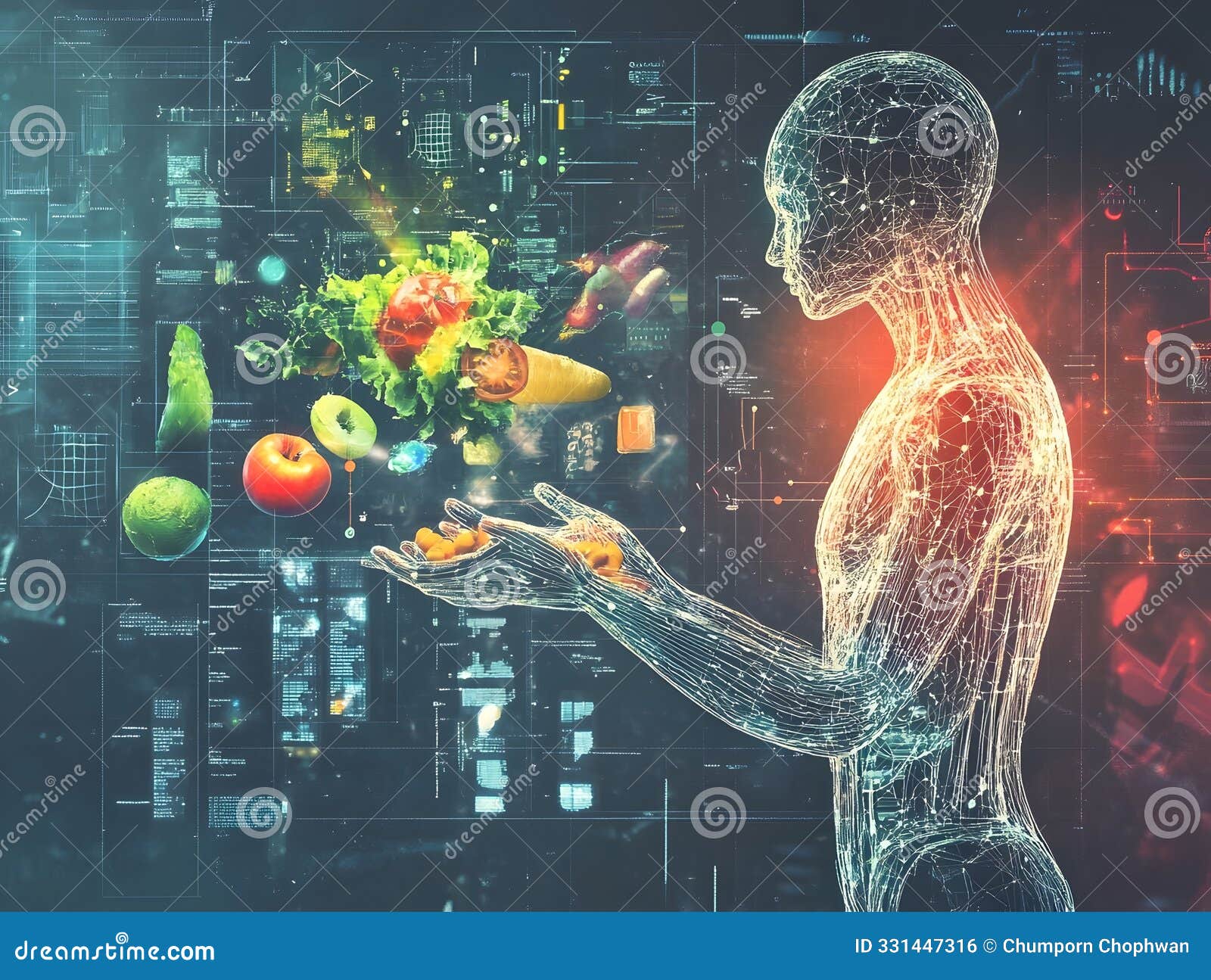 3D Holographic Visualization Of The Human Brain For Medical Research ...