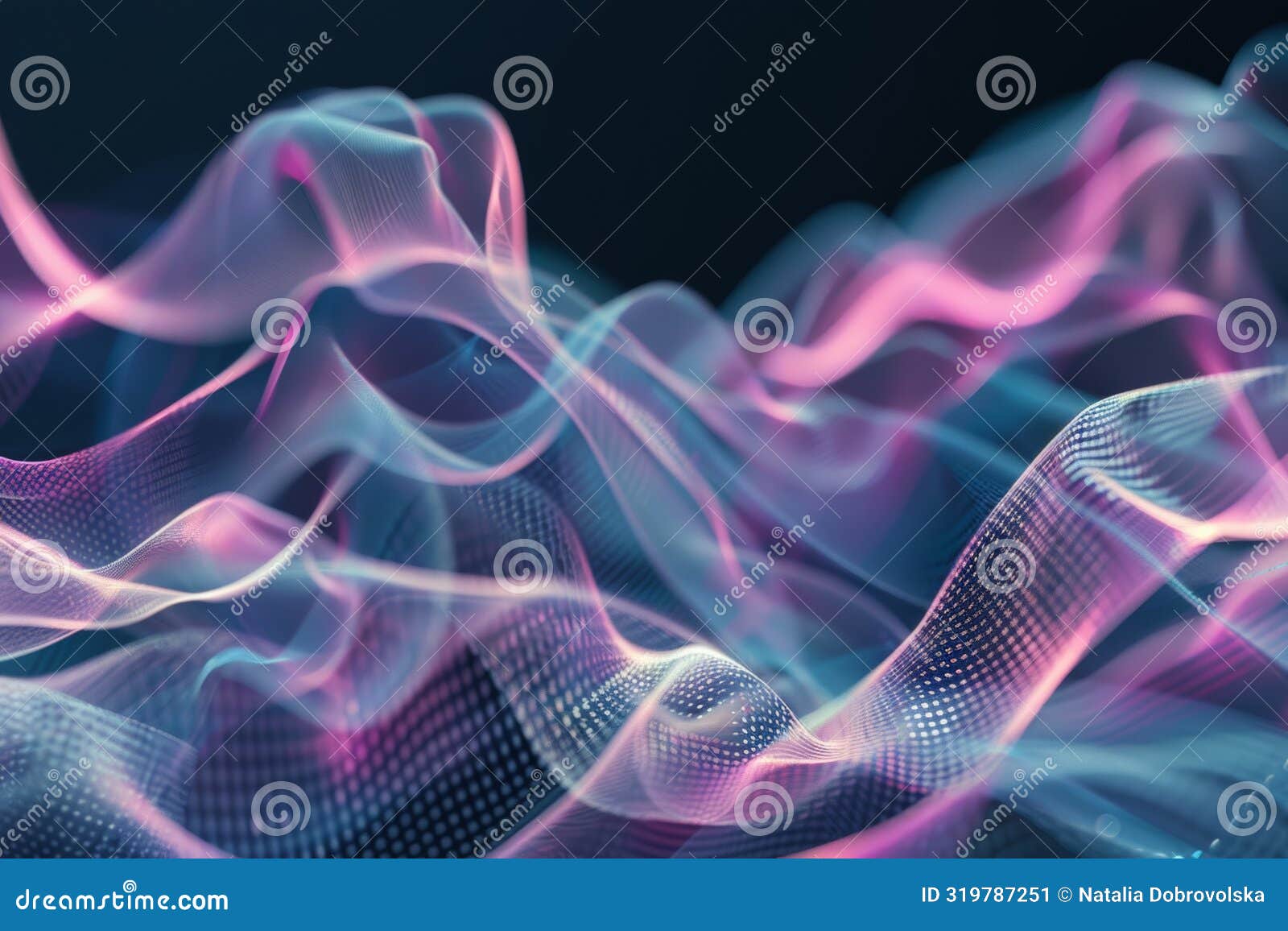Futuristic AI Technology Background with Abstract Patterns, Neural ...