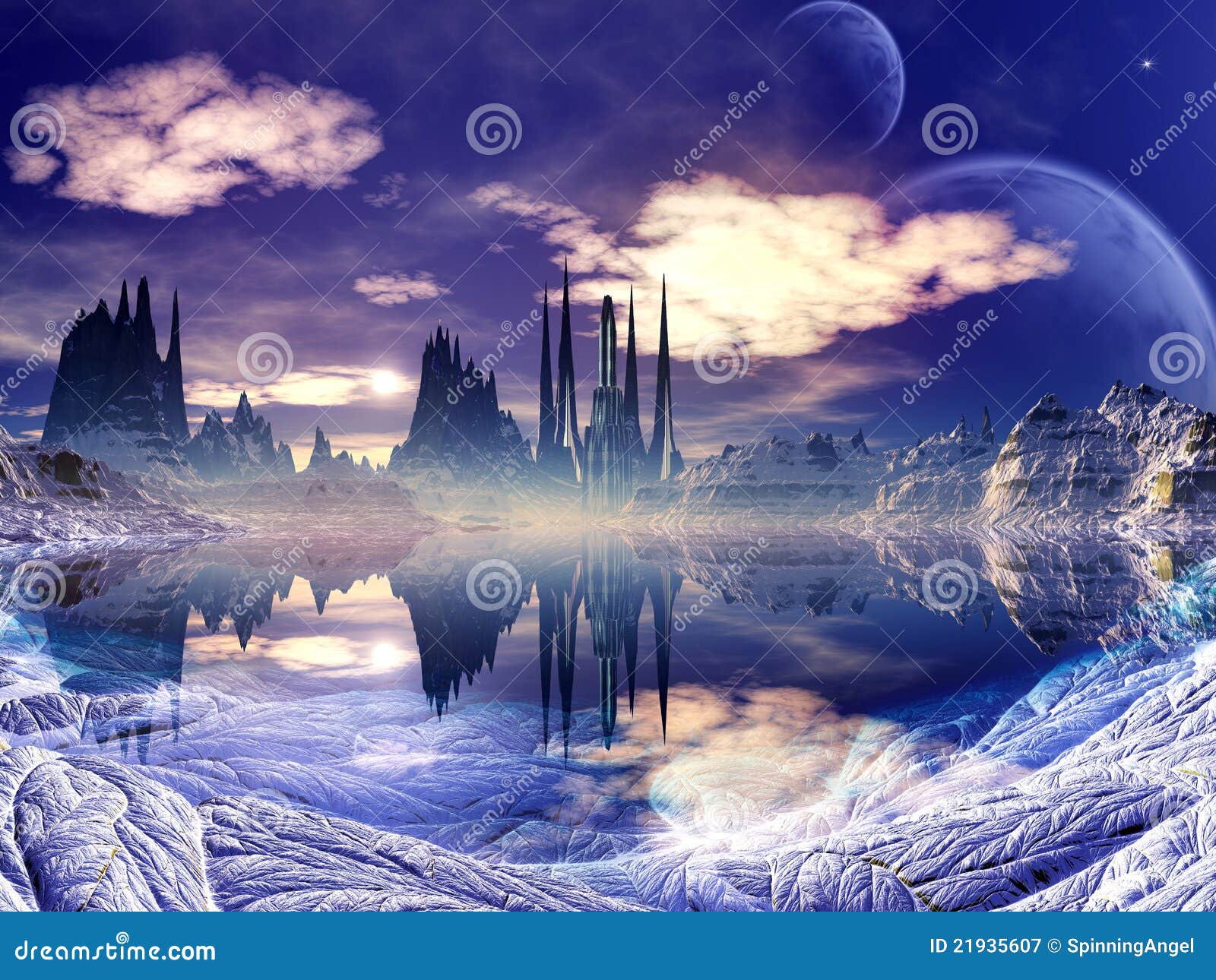 Alien City Landscape