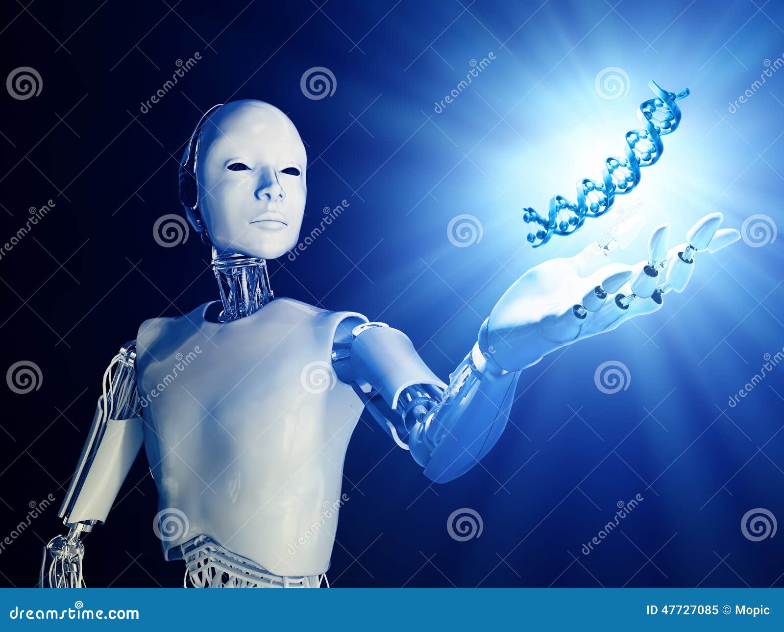 Futuristic Clone Machine Royalty-Free Stock Photography | CartoonDealer ...