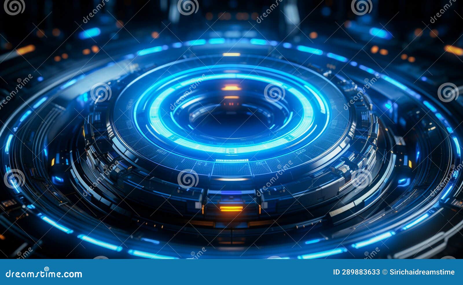 Futuristic Android Lens in the Style of Mixes Realistic and Fantastical ...