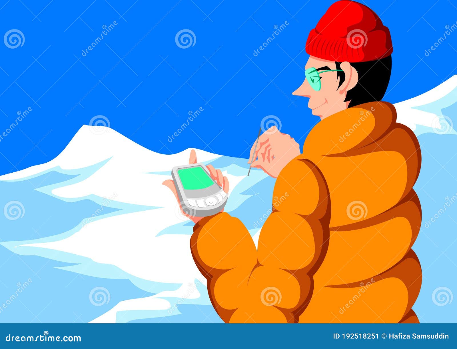 Futuristic animation stock vector. Illustration of colourful - 192518251