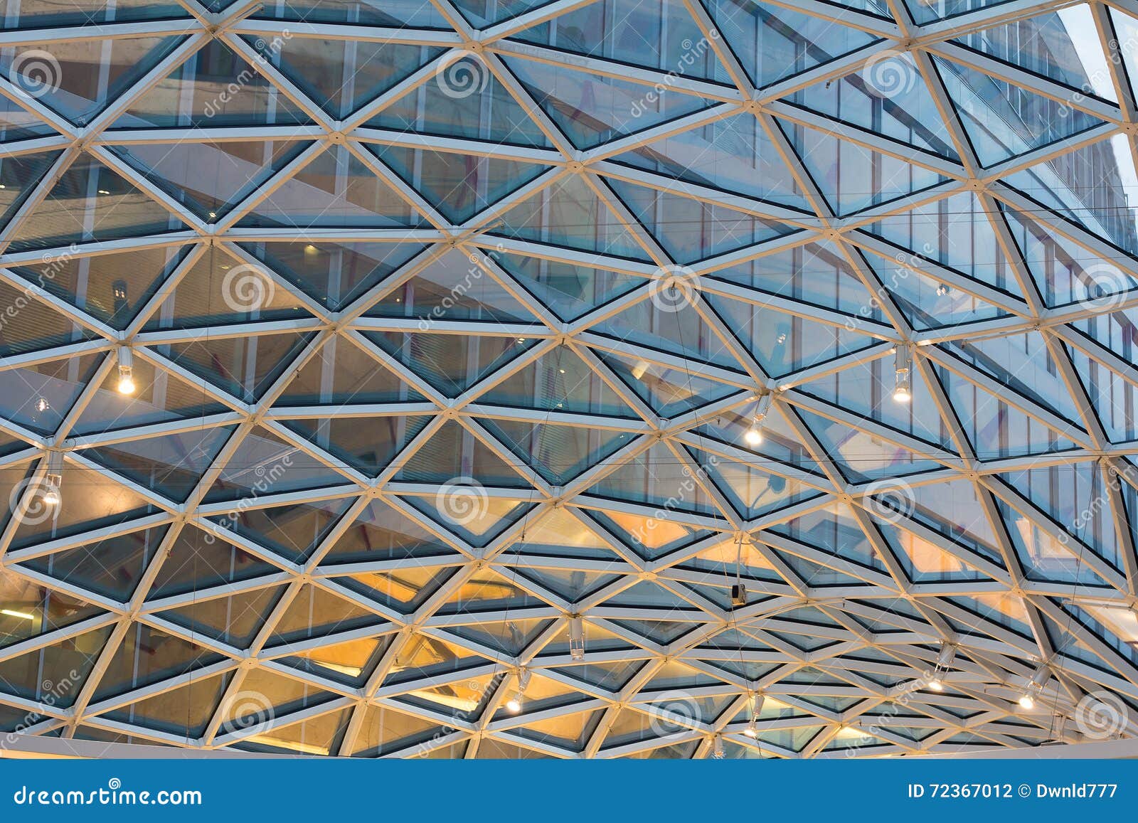 Futuristic Architecture Glass Element Stock Photo - Image of detail ...