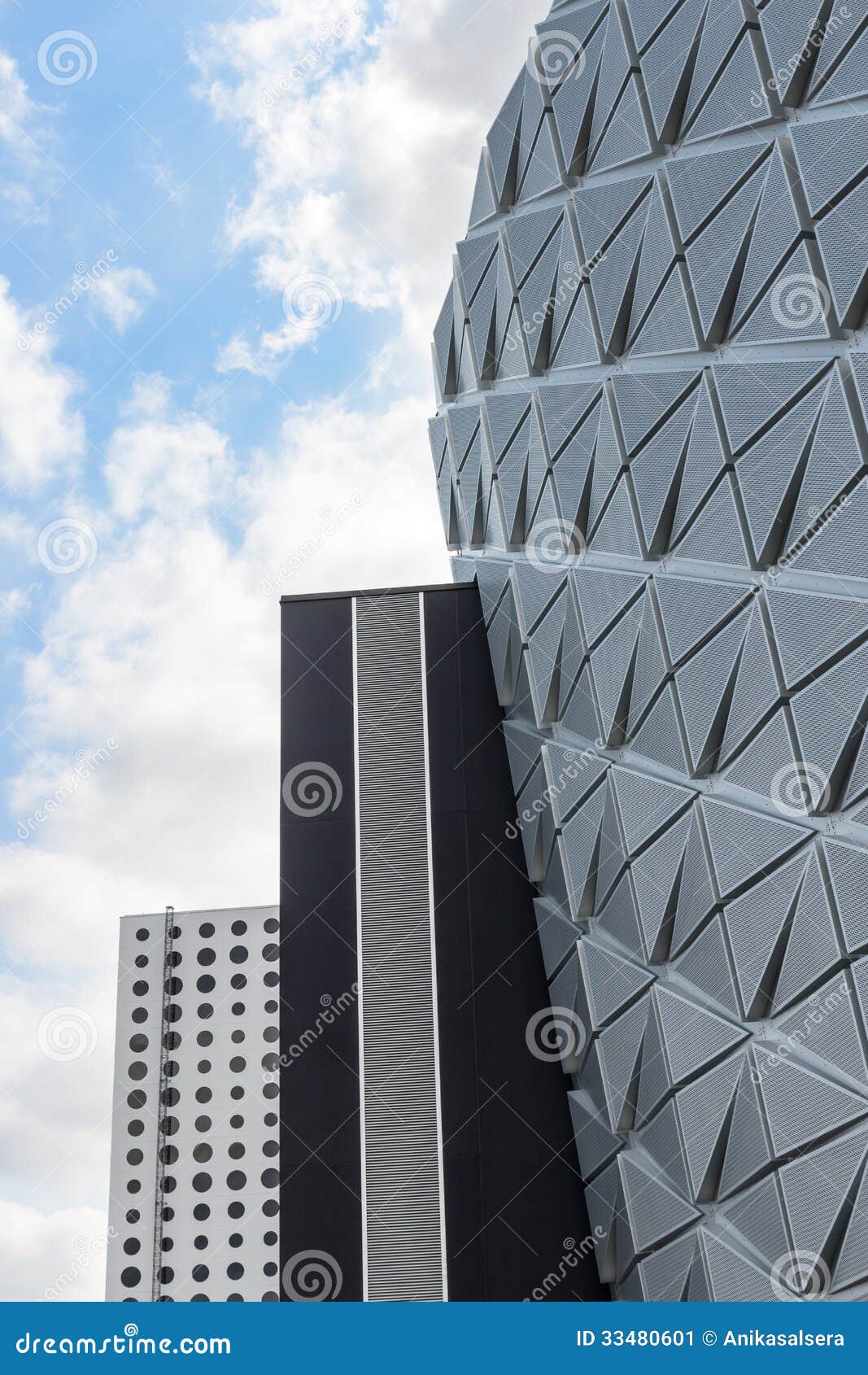 Futuristic architecture stock image. Image of business - 33480601