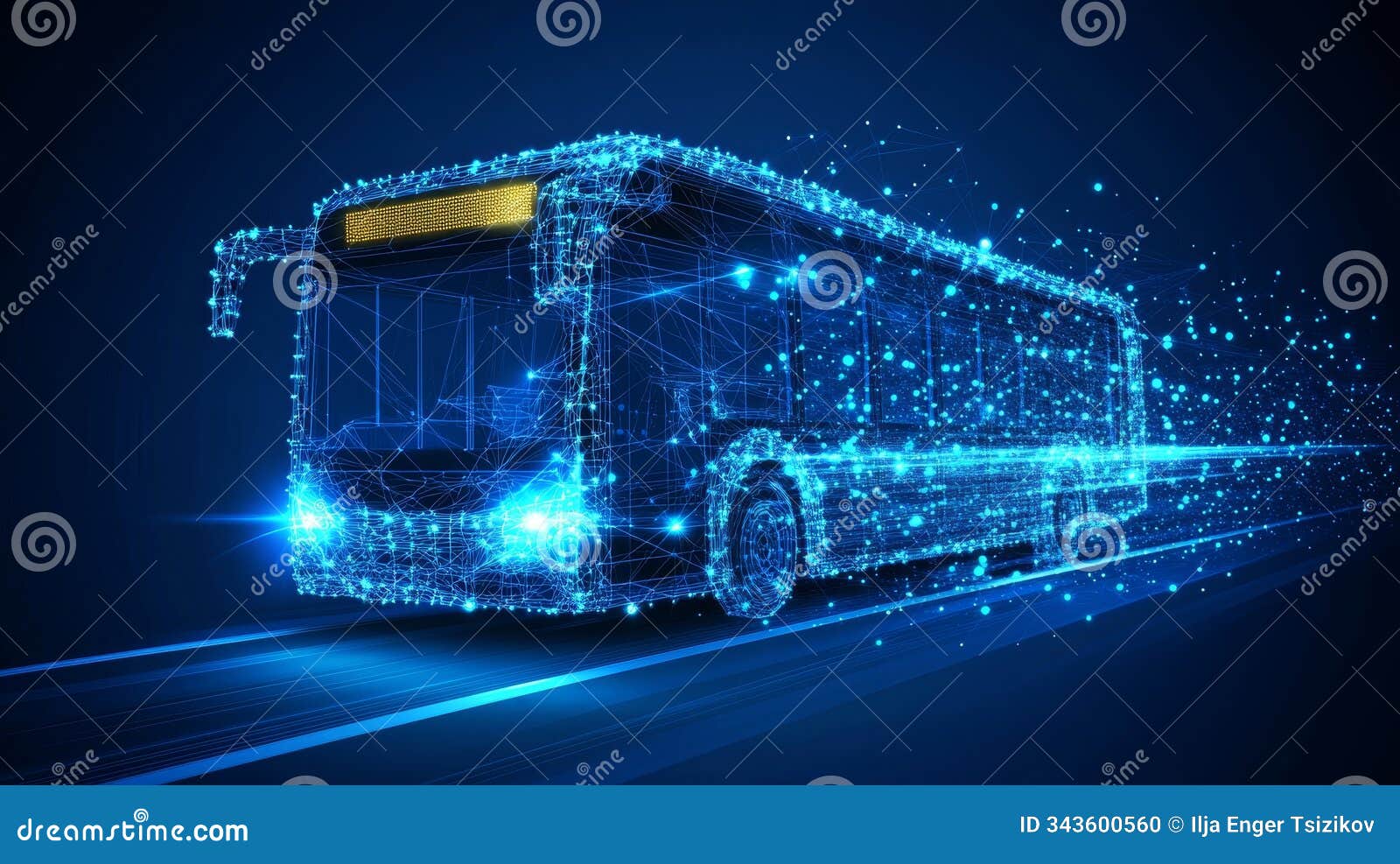 Futuristic Autonomous Electric Bus, Digital Transformation in ...