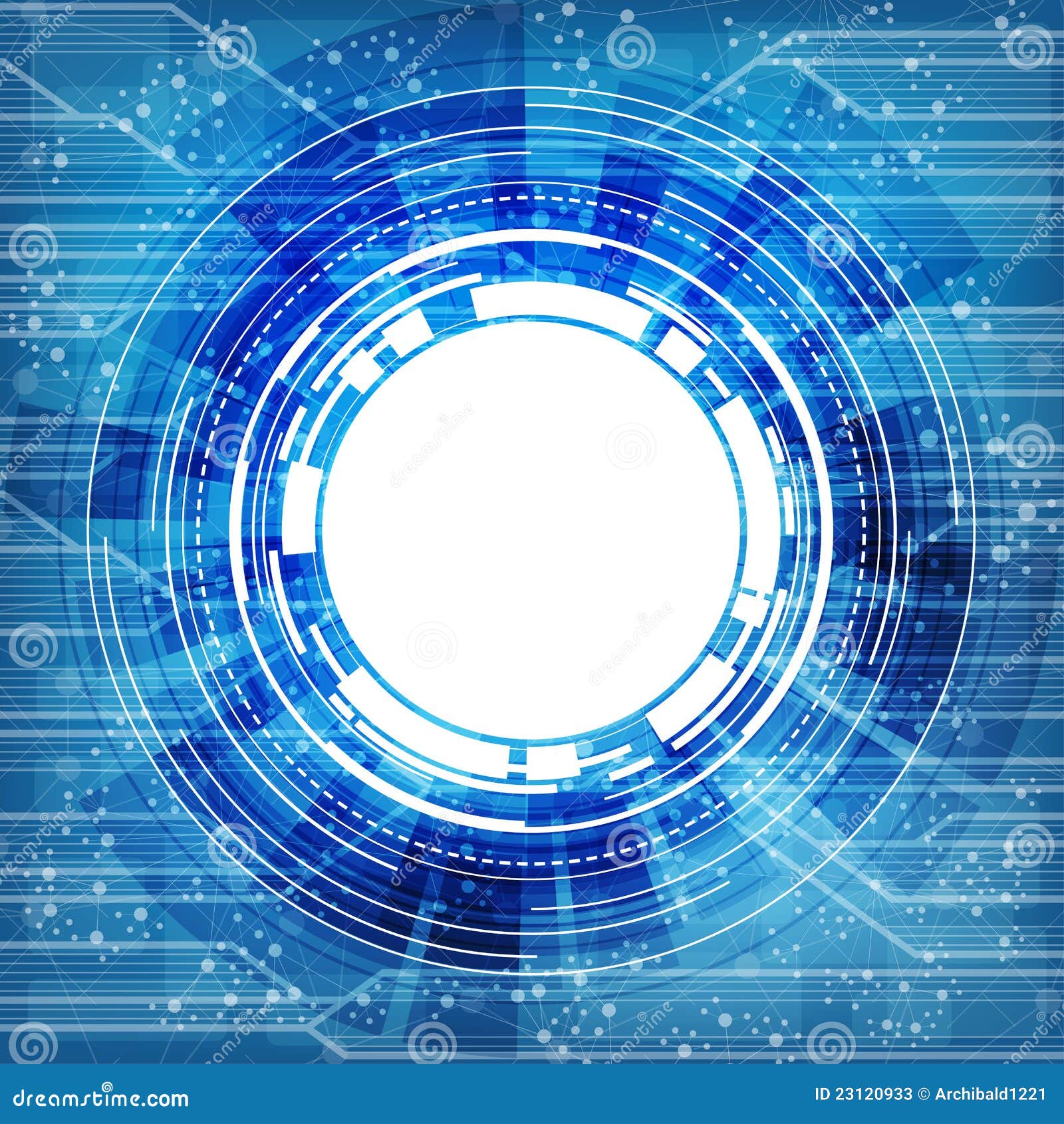 Futuristic background stock vector. Illustration of center - 23120933