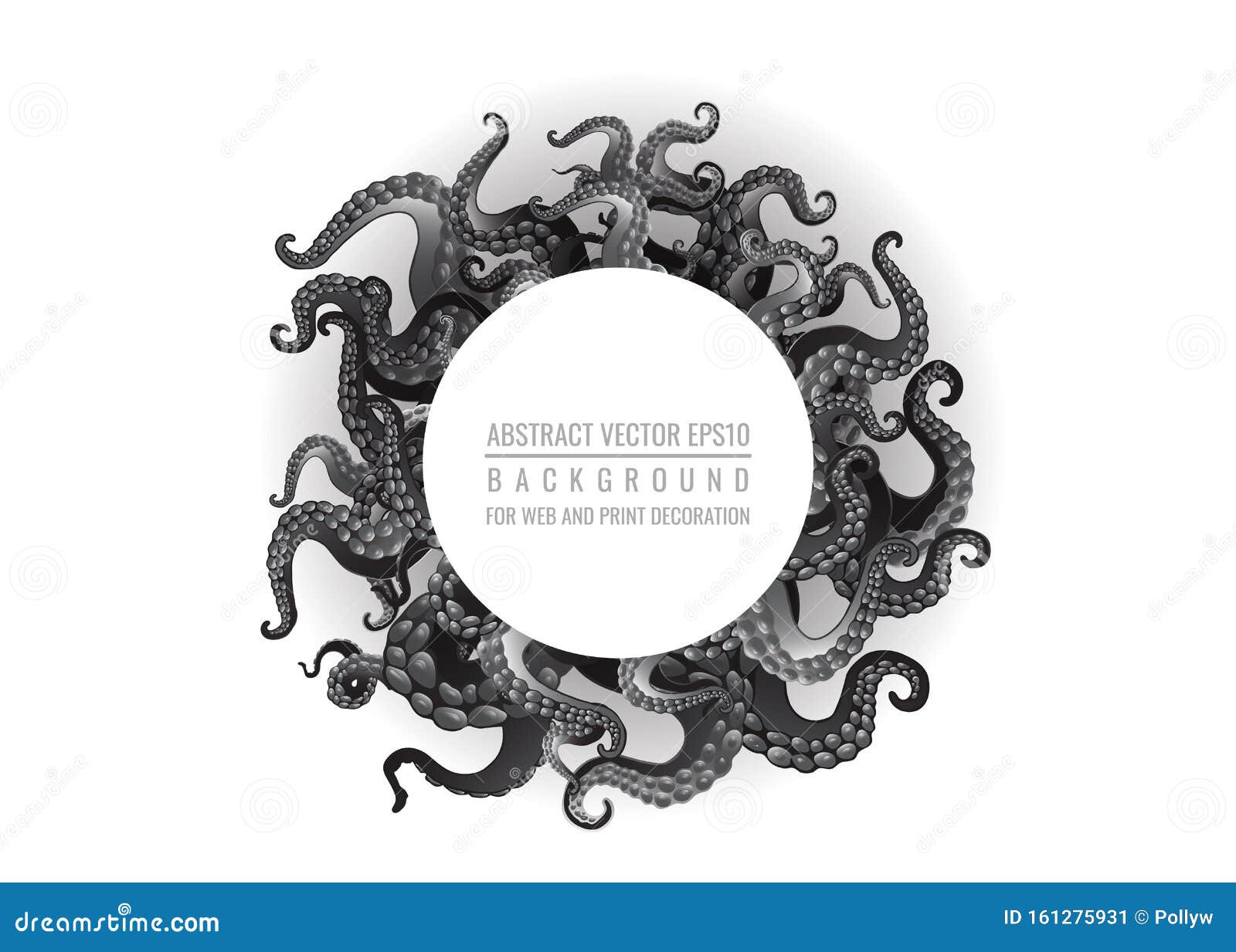 Octopus Frame Stock Photo | CartoonDealer.com #15973092