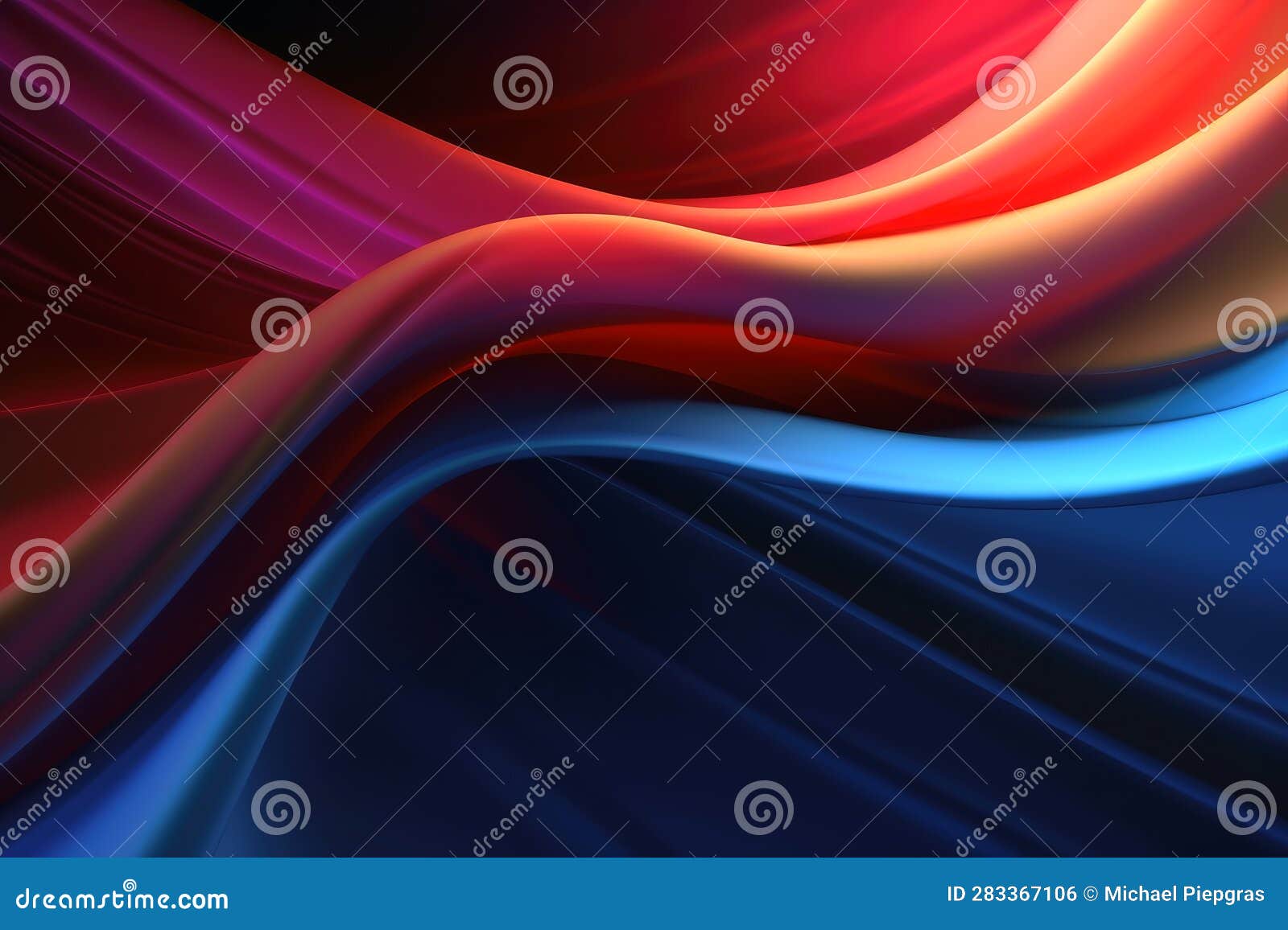 Futuristic Background of Light and Shadow with the Look of Fabric ...