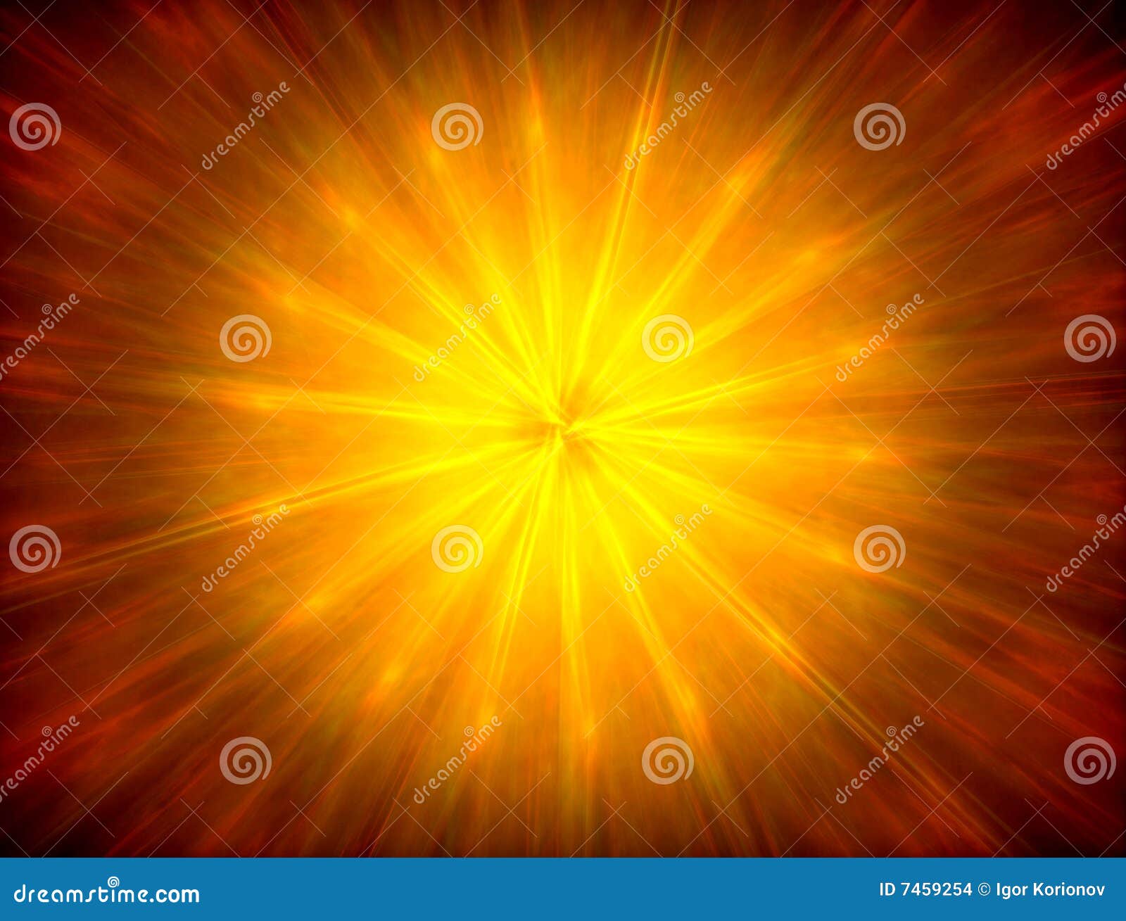 Yellow Flash With Rays And Spotlight. Realistic Light Glare, High Loth ...