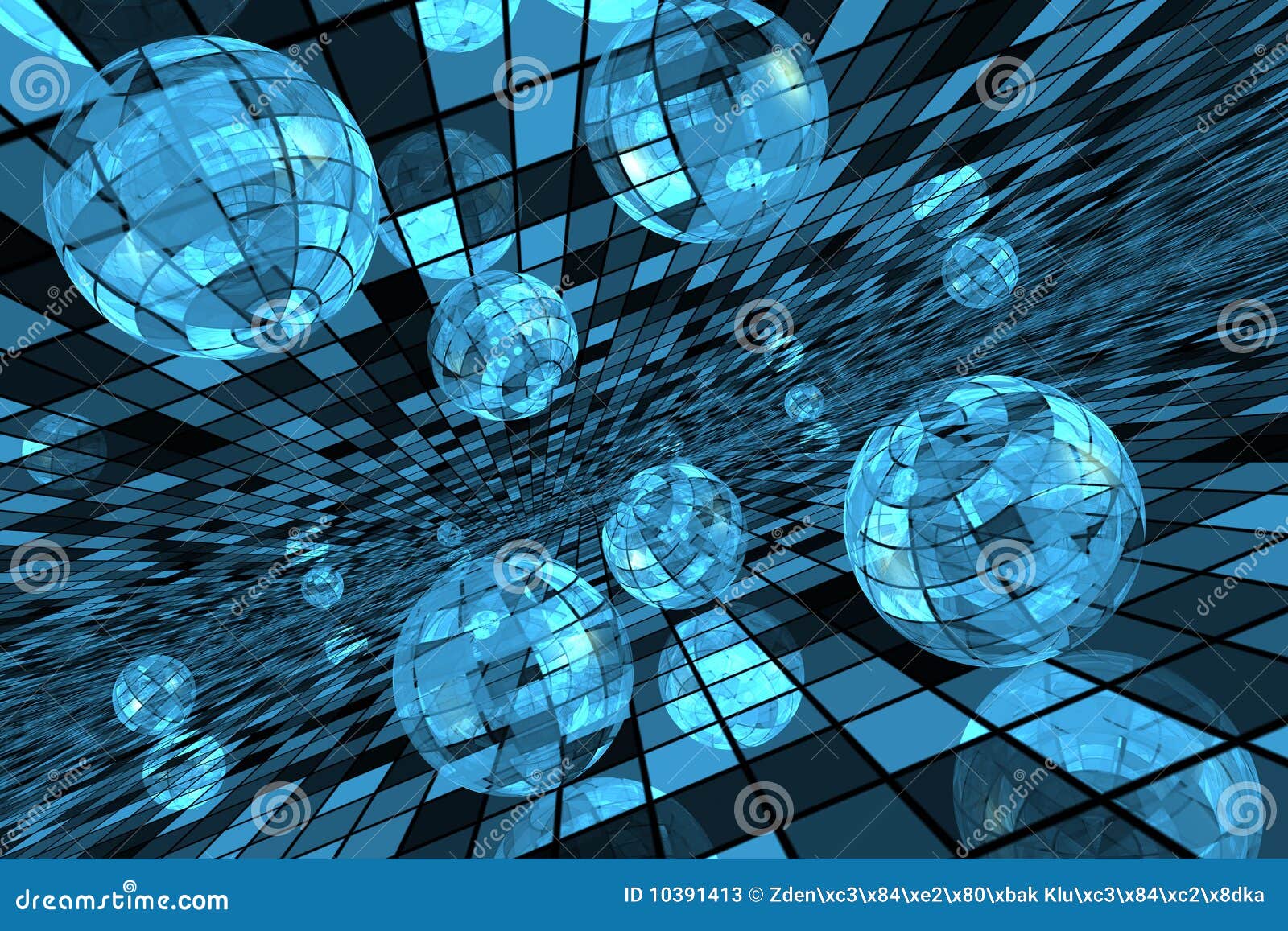 Futuristic balls. stock illustration. Illustration of composition ...