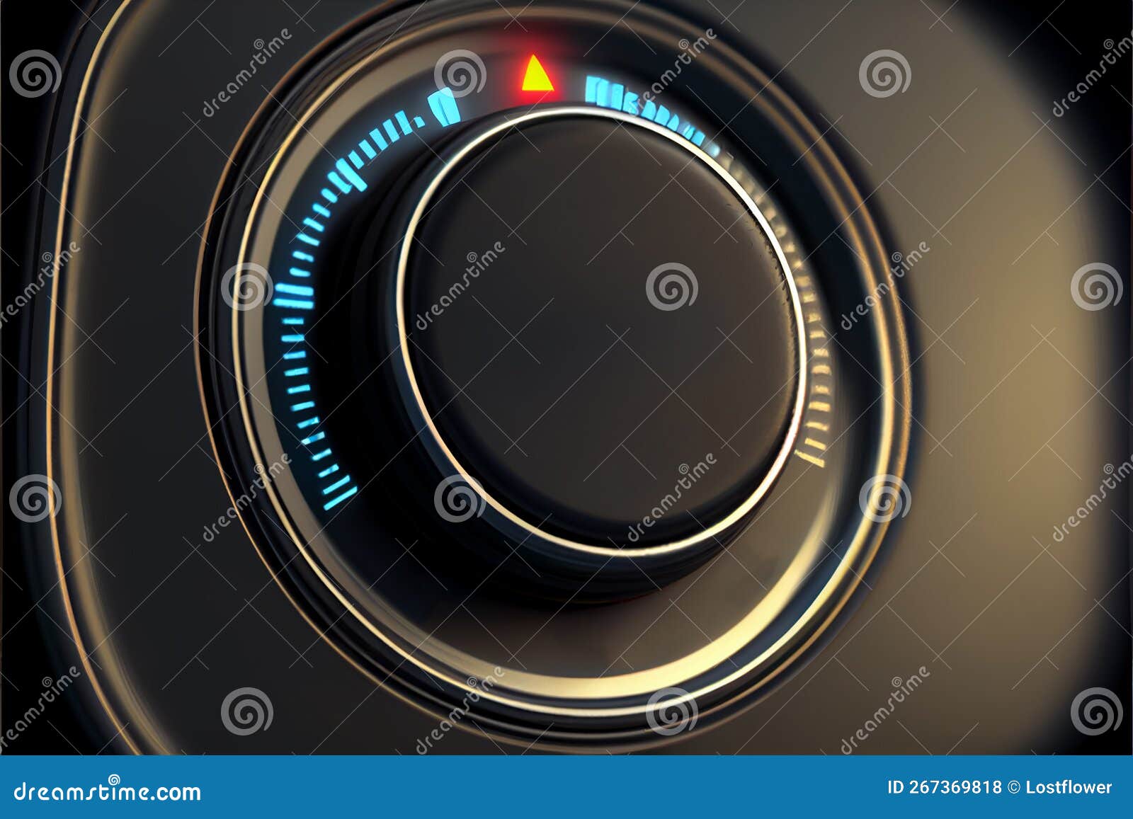 Futuristic Banner with HUD Button Template for Interface Stock ...