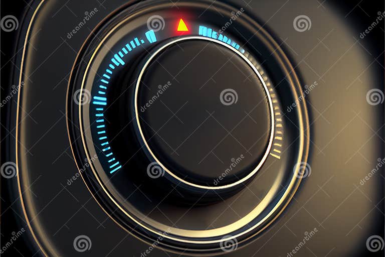 Futuristic Banner with HUD Button Template for Interface Stock ...