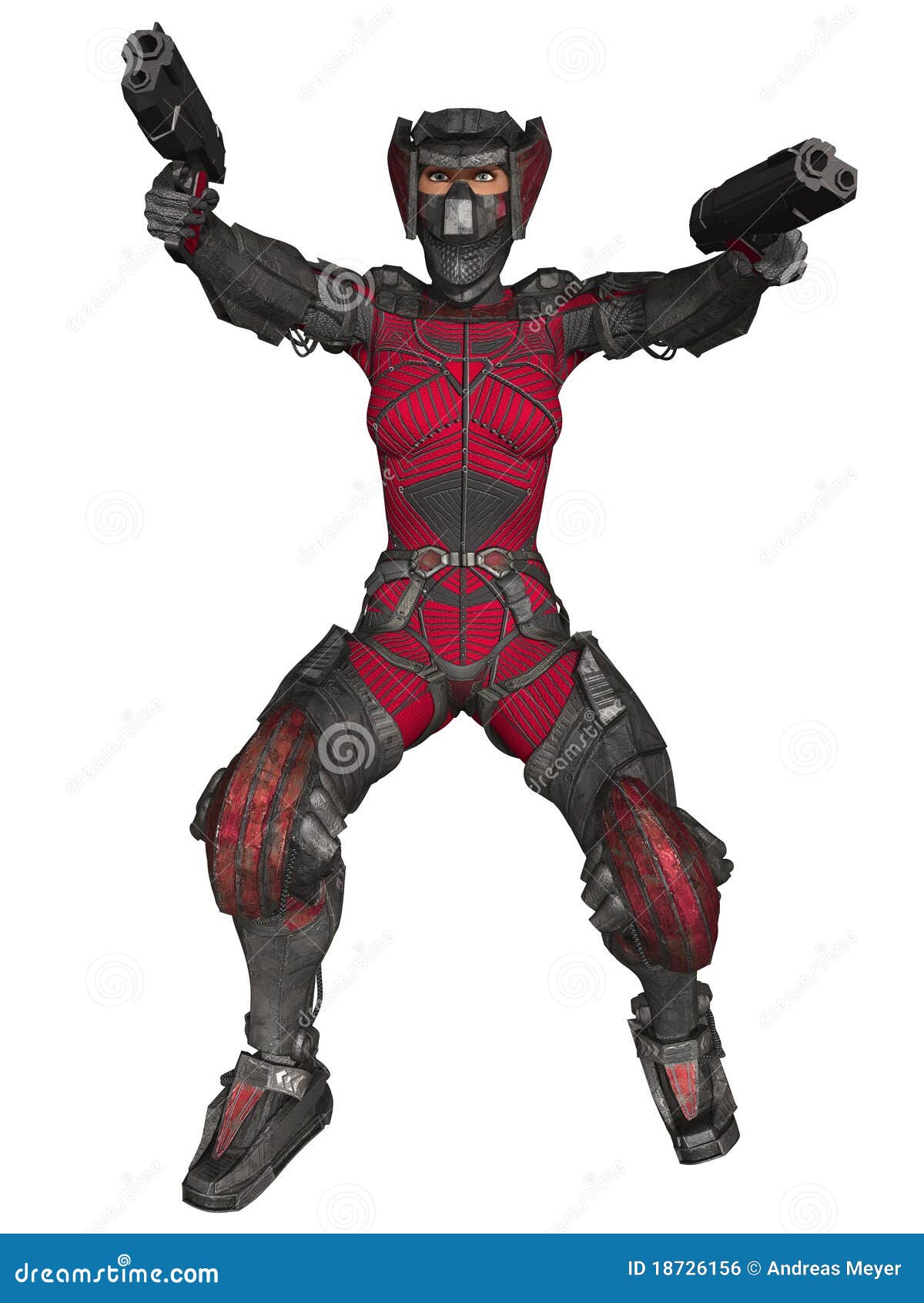 Futuristic Battle Suit Royalty-Free Stock Photo | CartoonDealer.com ...