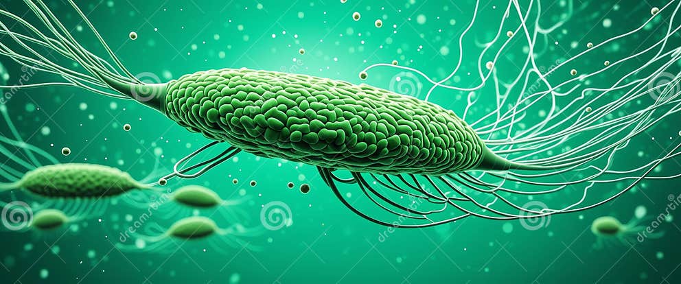 Futuristic Bioengineering Concept with Enhanced Artificial Microbes ...