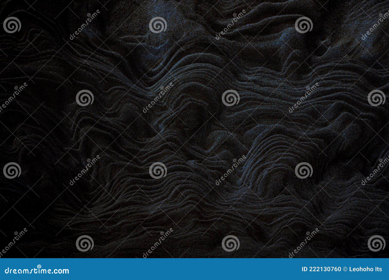 Futuristic Black Texture with a Unique Pattern. Dark Gray Fabric ...