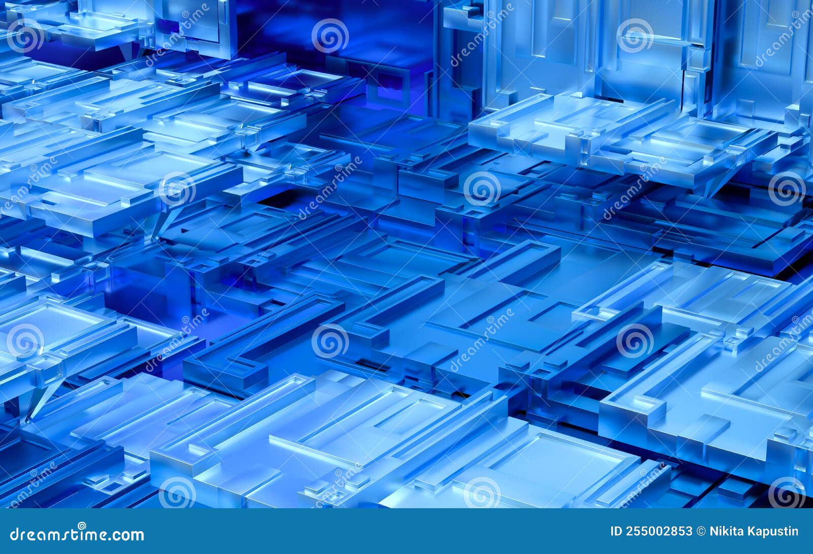 Futuristic Technological Mechanical Robotic Texture Background Stock ...