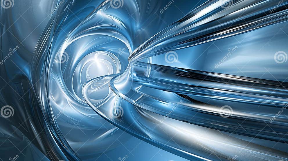 Futuristic Blue Digital Background with Glowing Circular Elements for ...