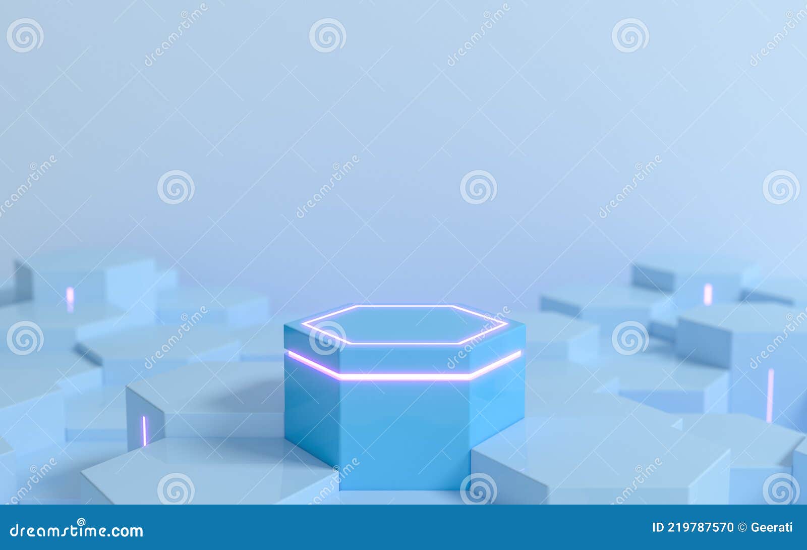 Blue Hexagonal Pixel Map Of Eurasia. Vector Illustration Eurasian ...