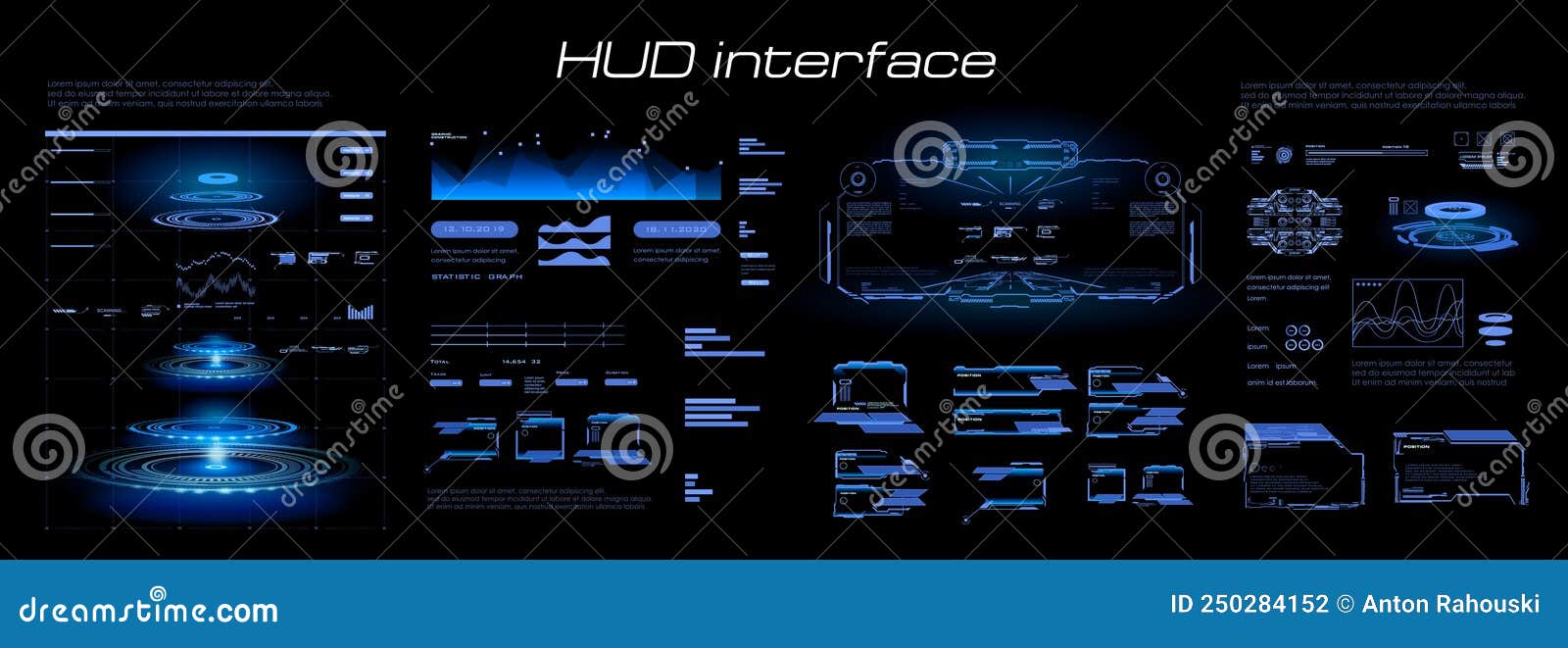 Big Set Virtual Graphical Interface Ui HUD Autoscann. Futuristic User ... Big Set Virtual Graphical Interface Ui HUD Autoscann. Futuristic User ...