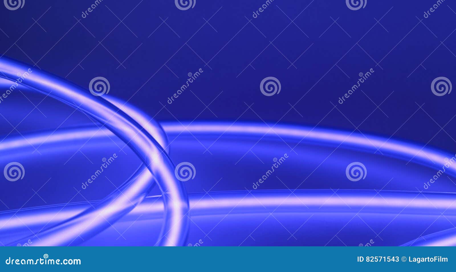 Futuristic Blue Neon Lights Concept Backgrounds Stock Illustration ...
