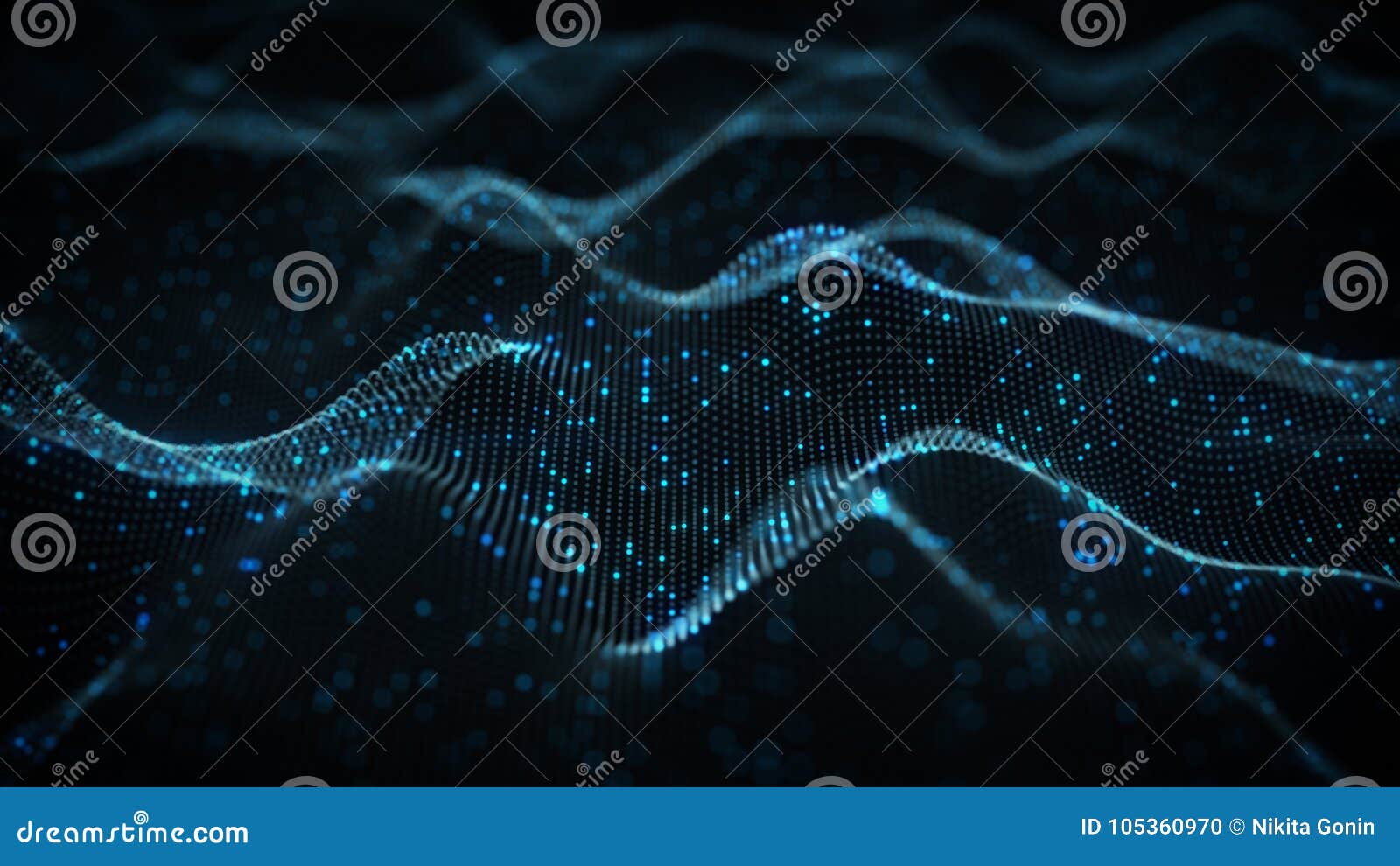 Neural Network Concept. Connected Cells With Links. High Technology ...