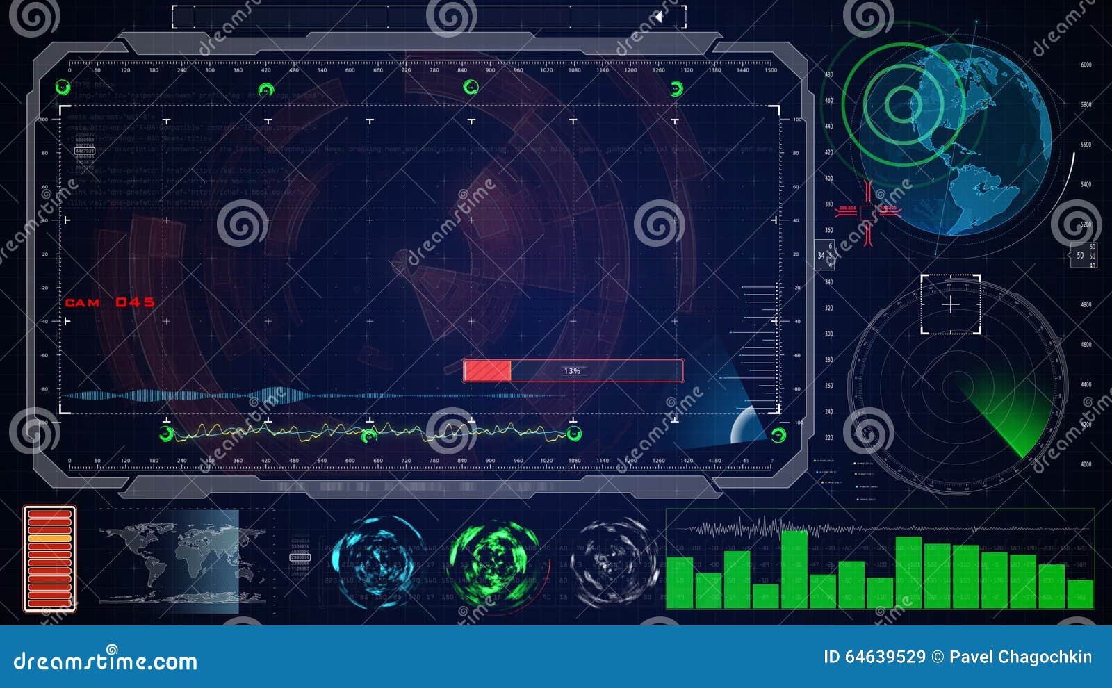 Futuristic Blue Virtual Graphic Touch User Interface HUD. Stock Image ... Futuristic Blue Virtual Graphic Touch User Interface HUD. Stock Image ...