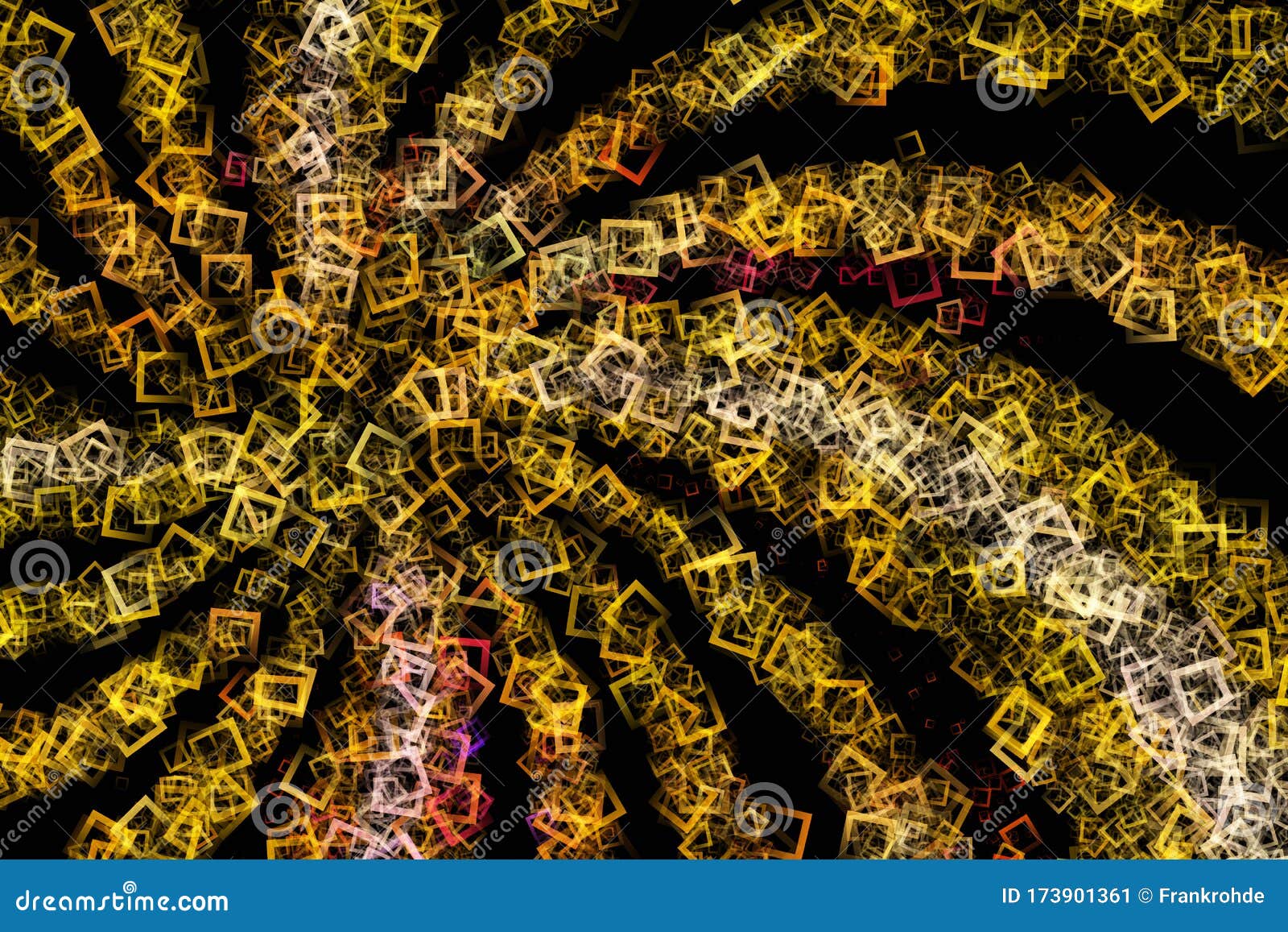 Futuristic Technology Square Background Design Illustration Stock ...