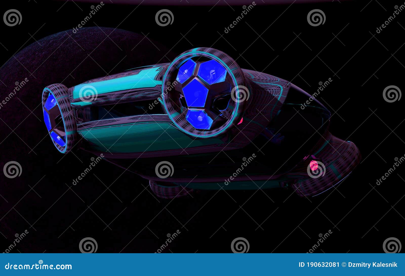 Interplanetary Bus 018 stock illustration. Illustration of vacation ...