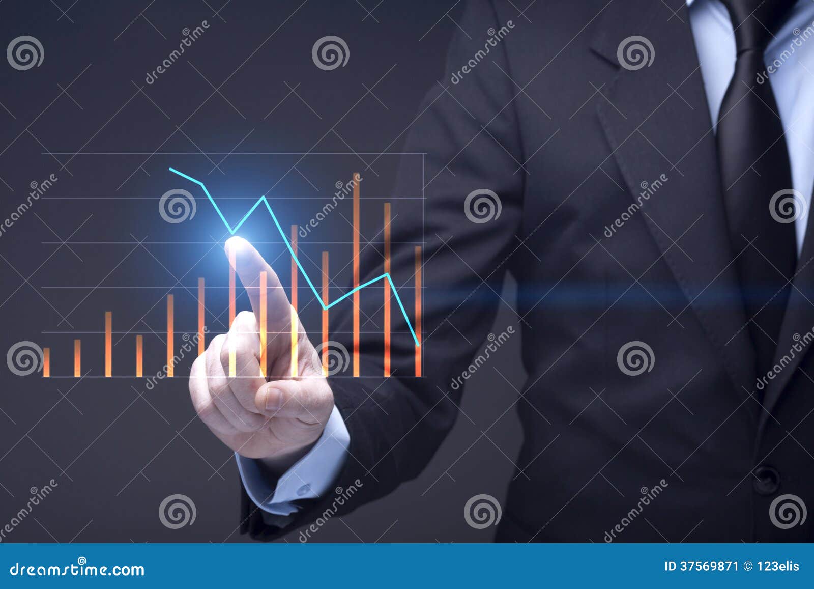 Futuristic Business stock image. Image of forecasting - 37569871