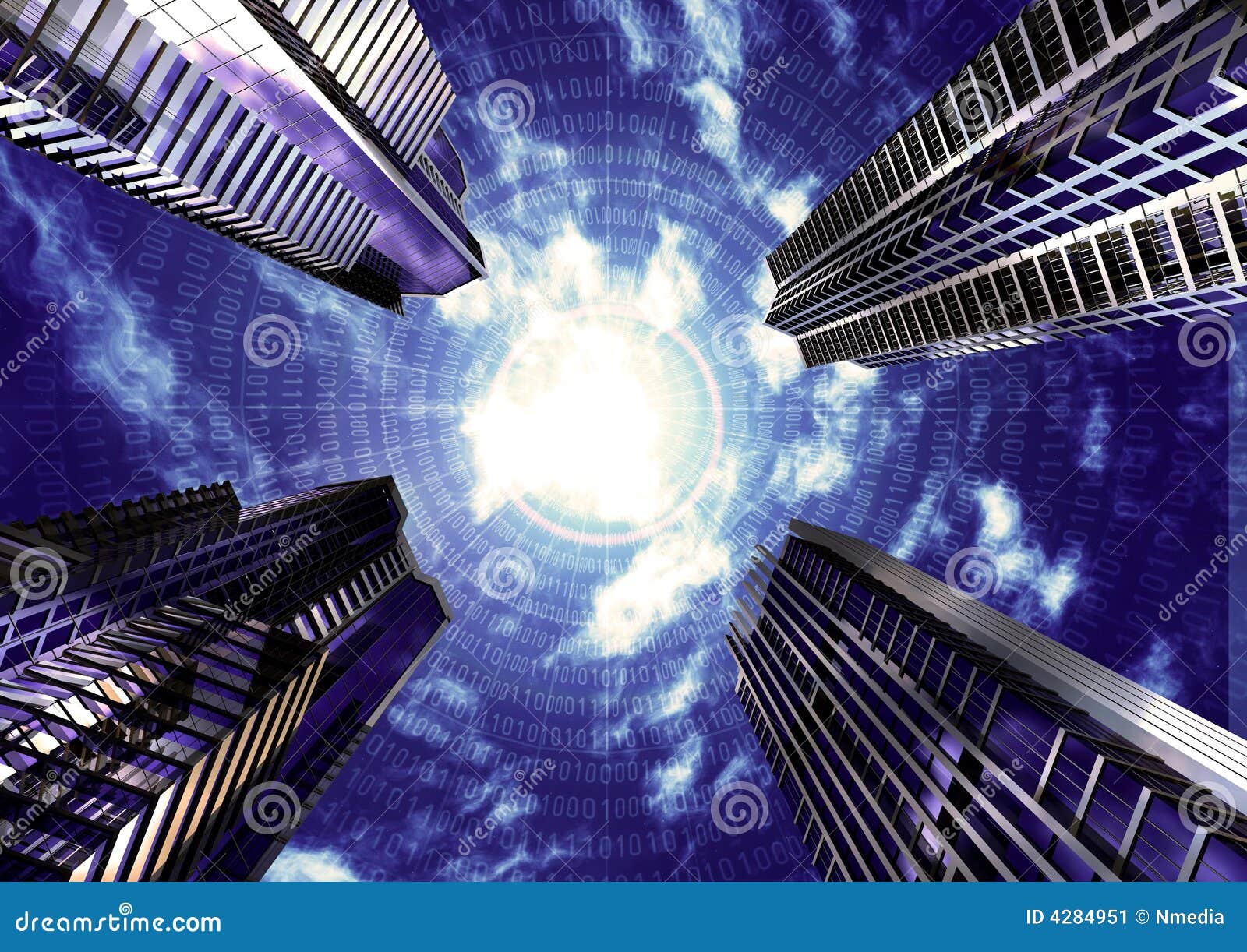 Futuristic Business Concept Stock Image - Image of globe, global: 4284951