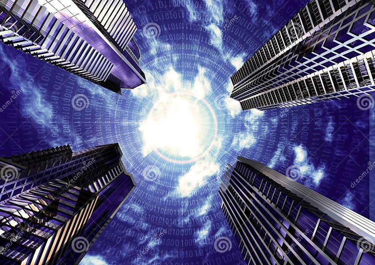 Futuristic Business Concept Stock Image - Image of globe, global: 4284951