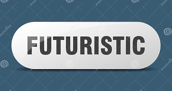 Futuristic Button. Futuristic Sign. Key. Push Button Stock Vector ...