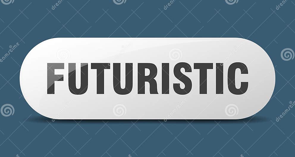 Futuristic Button. Futuristic Sign. Key. Push Button Stock Vector ...