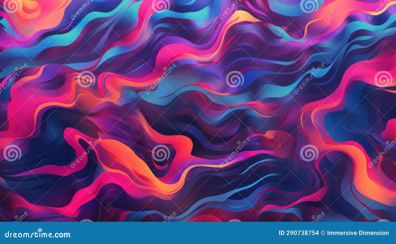 Futuristic Camo Texture with Surreal Energy. Vivid 3D Camo Pattern ...