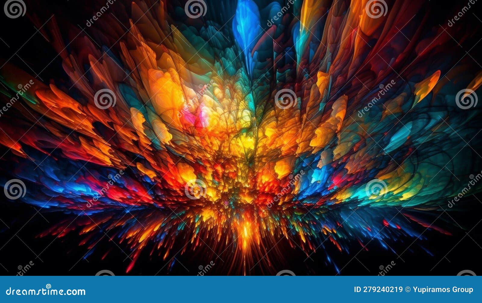 A Futuristic Celebration of Creativity and Technology in Vibrant Colors ...