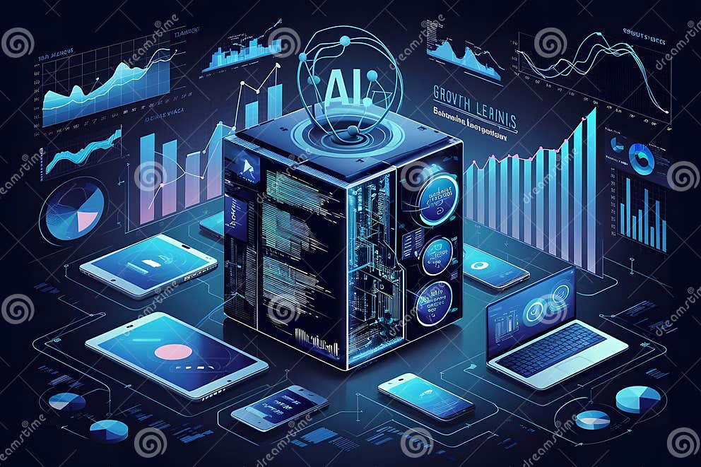 Quantum Physics Quantum Computation Illustration Stock Illustration ...