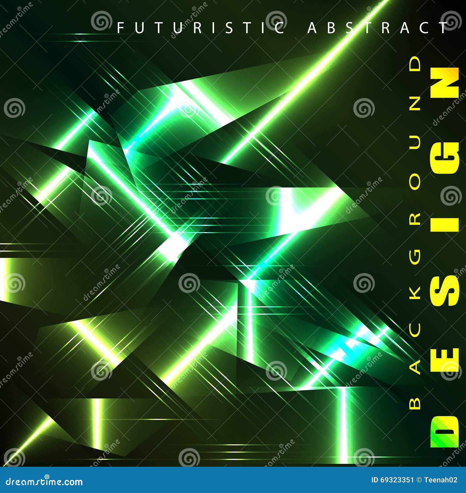 Futuristic Chrome Effect Background Stock Vector - Illustration of ...