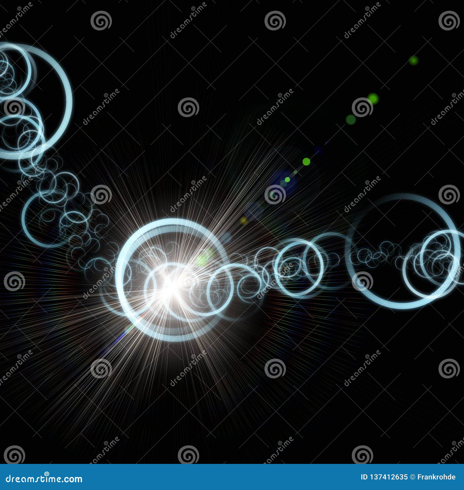 Futuristic Circle Background Design Stock Illustration - Illustration ...